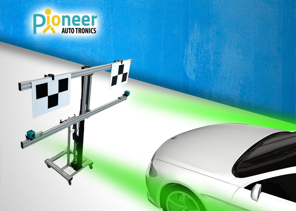 ADAS System Front Radar Alignment & Programming – Pioneer Auto Tronics